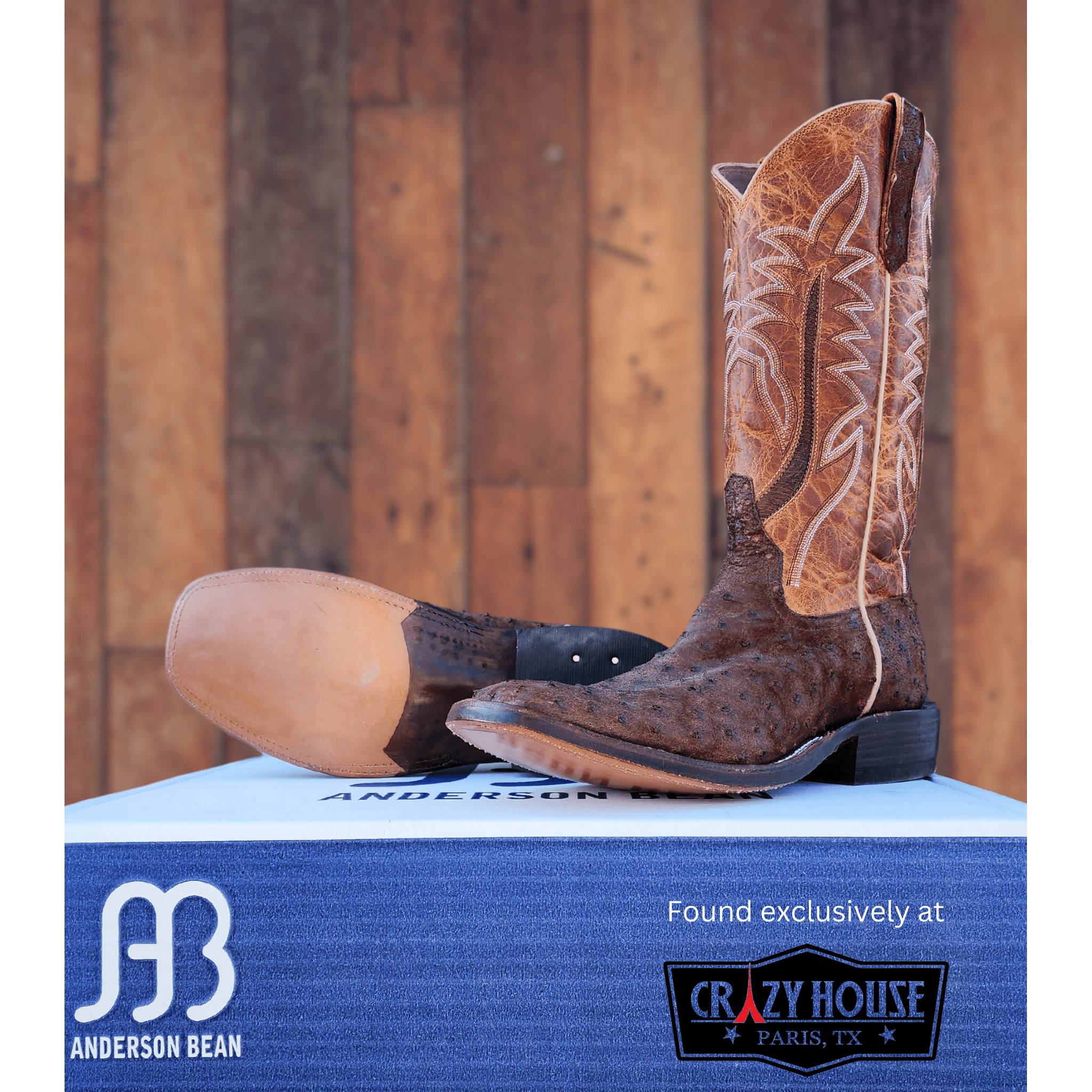 Rios Cigar Suede Full Quill Ostrich with Cognac Lava Top 106854 – Crazy ...