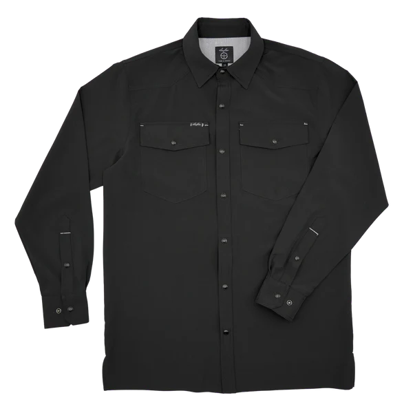 Men's SanJac Midnight Long Sleeve Snap Up Shirt COAHUILA-L/S-MDNT ...