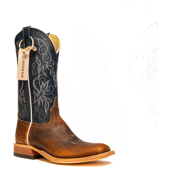 Anderson Bean Distressed American Bison Square Toe Boots S1107 – Crazy ...