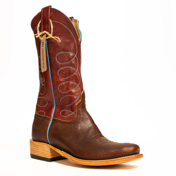 Anderson Bean Cordovan Bison Cutter Toe Boots – Crazy House Western Wear