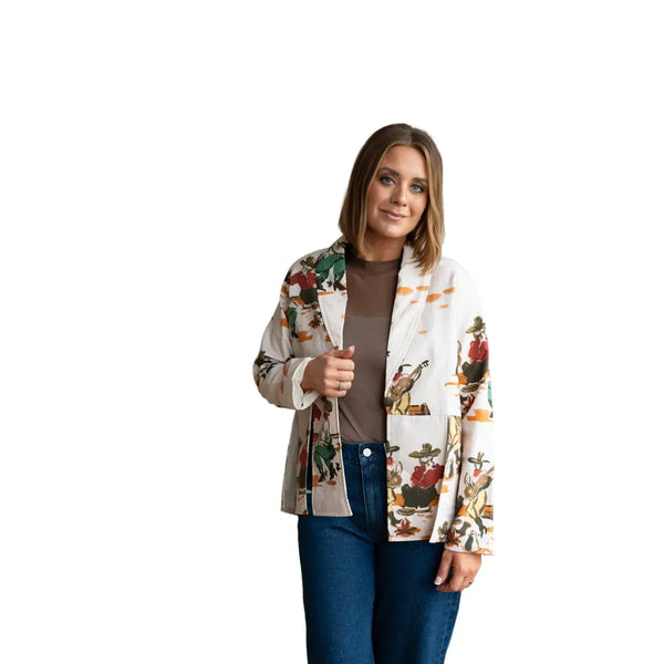 Women's Howdy Hanny Campfire Blazer – Crazy House Western Wear