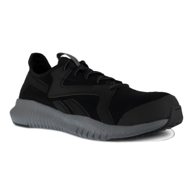 Reebok Men's Black and Grey Flexagon 3.0 Work Composite Toe Athletic ...